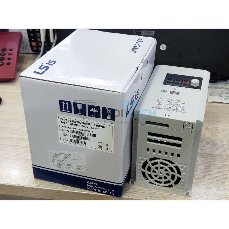 Biến tần 1 pha 220 ra 3 pha 220 M100 LS - LSLV0002M100-1EOFNS