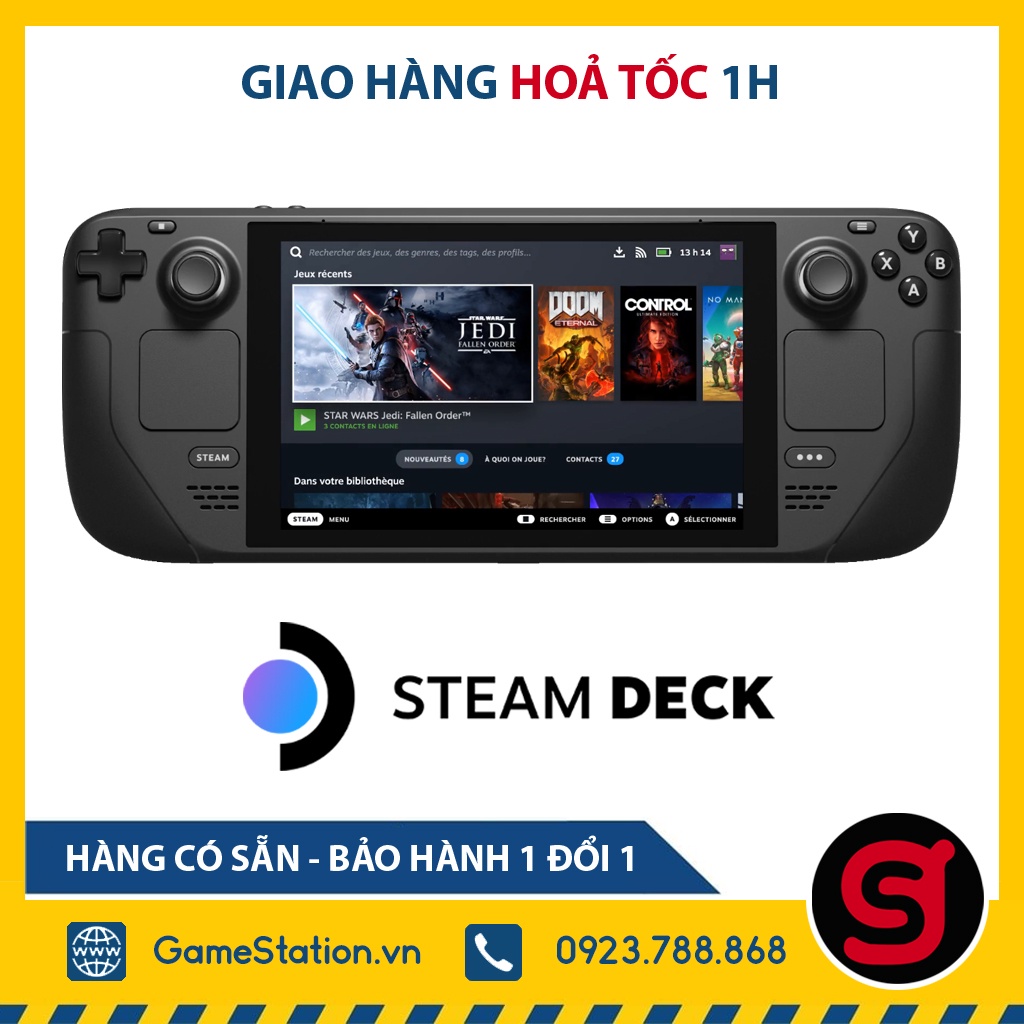 Máy Chơi Game Valve Steam Deck Chính Hãng | Shopee Việt Nam