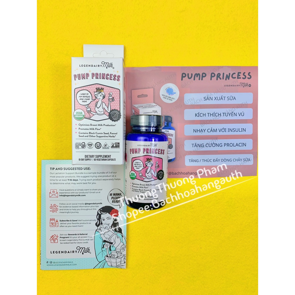 Mua Viên uống lợi sữa hữu cơ Legendairy Milk - Liquid Gold ...