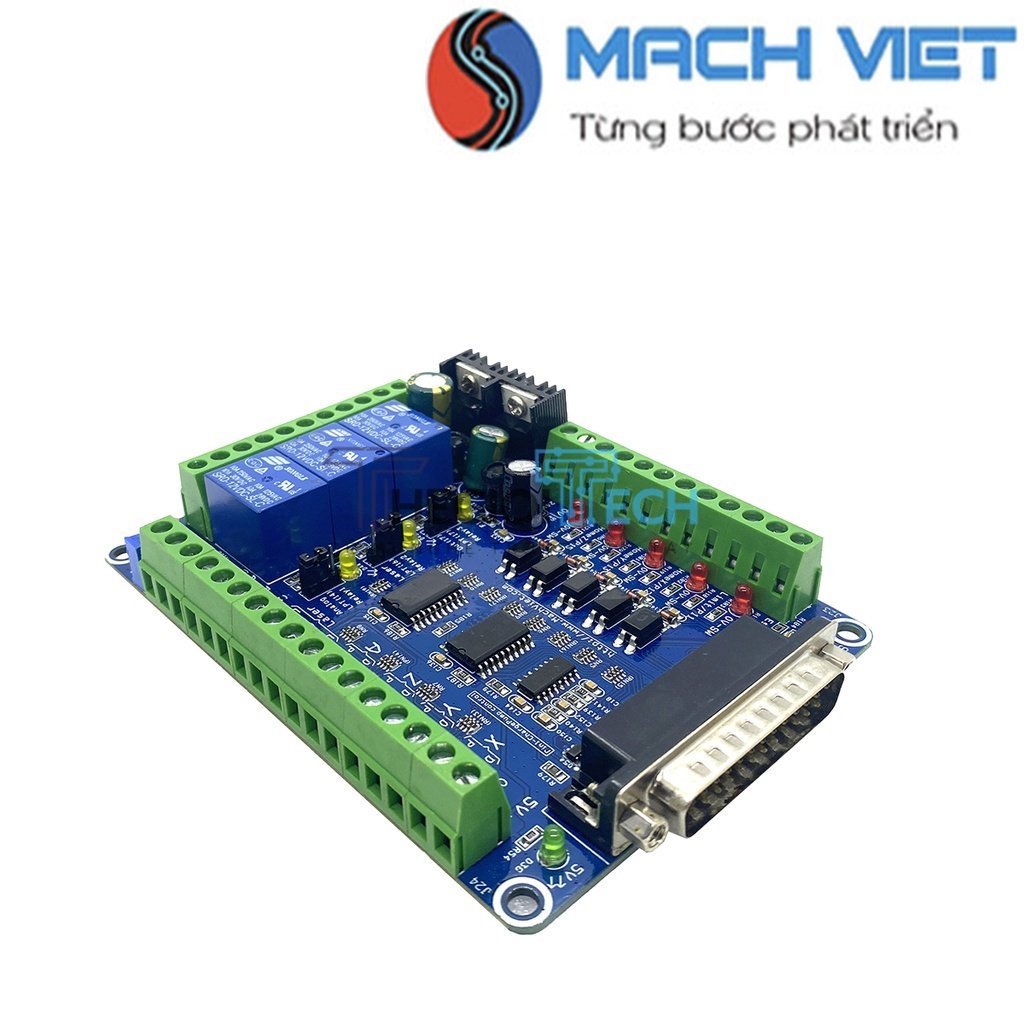 Mạch BOB Mach3 CNC LPT V2.4.3 Mạch Việt