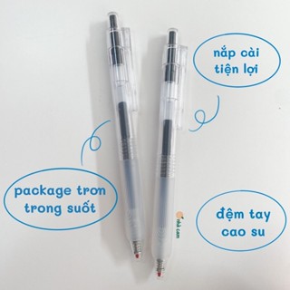 Bút Gel Bấm Deli A575 0,5mm Mực Đen Nhà Cam | Shopee Việt Nam