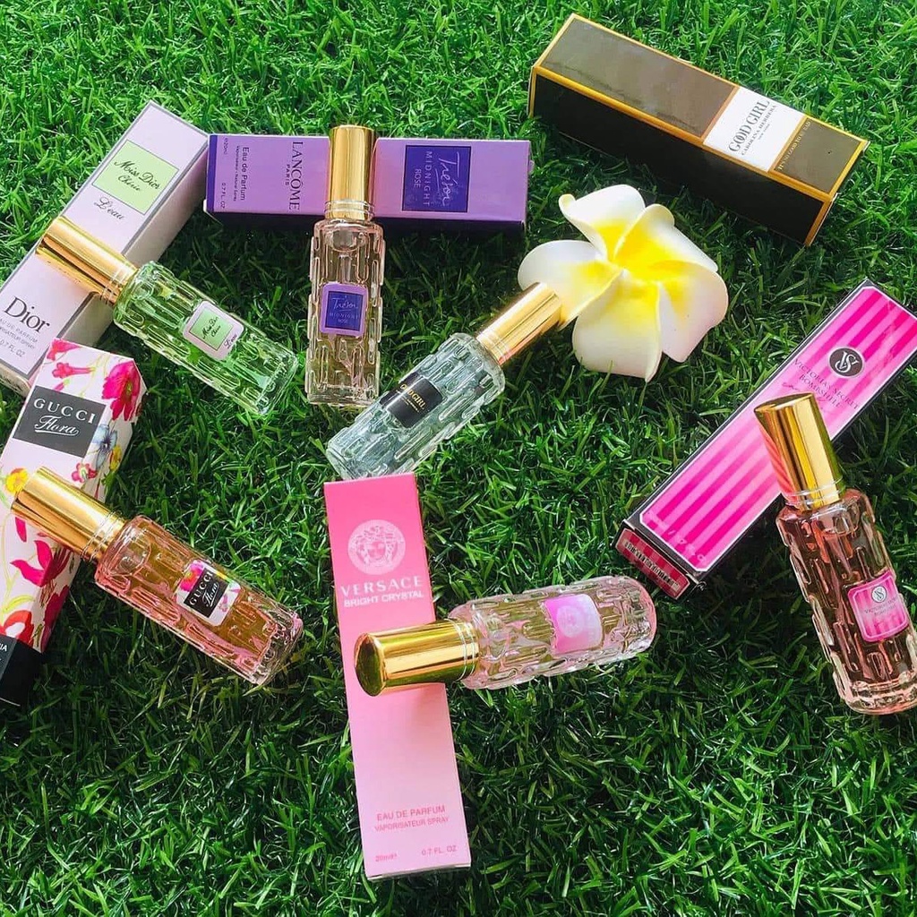 Mua Nước hoa nữ Gucci hoa Guci Flora chai mini 20ml vòi xịt mẫu 4d nhỏ ...