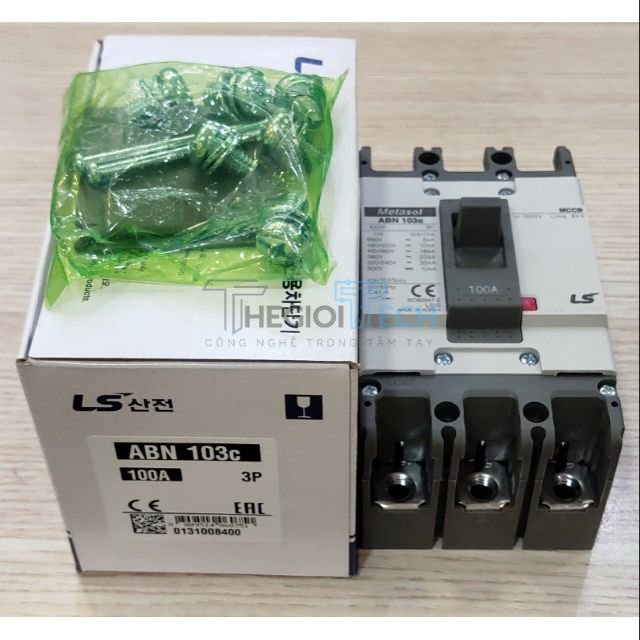 MCCB 3 pha 380V ABN103C-60A LS