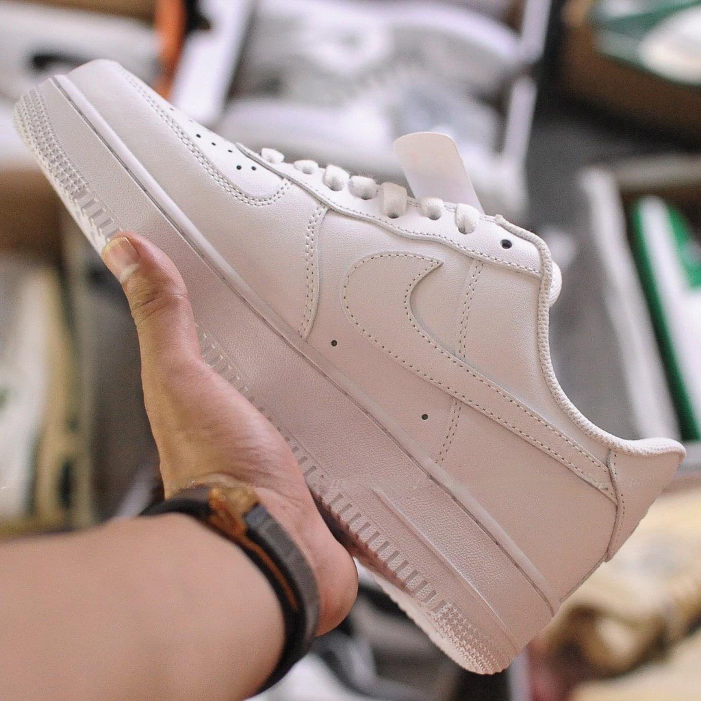 GiàyNike Trắng AF1 Nam Nữ Giày Thể Thao Air Force 1 Full Trắng Hàng Đẹp ...