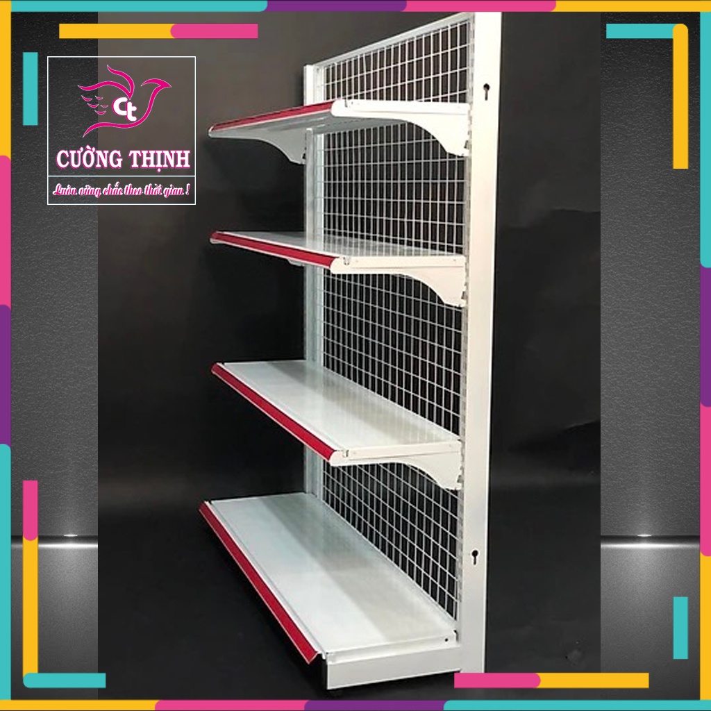 Mua Kệ siêu thị Đơn (Cao 1m5 x Dài 1m2 x 4 tầng), kệ siêu thị cao cấp ...
