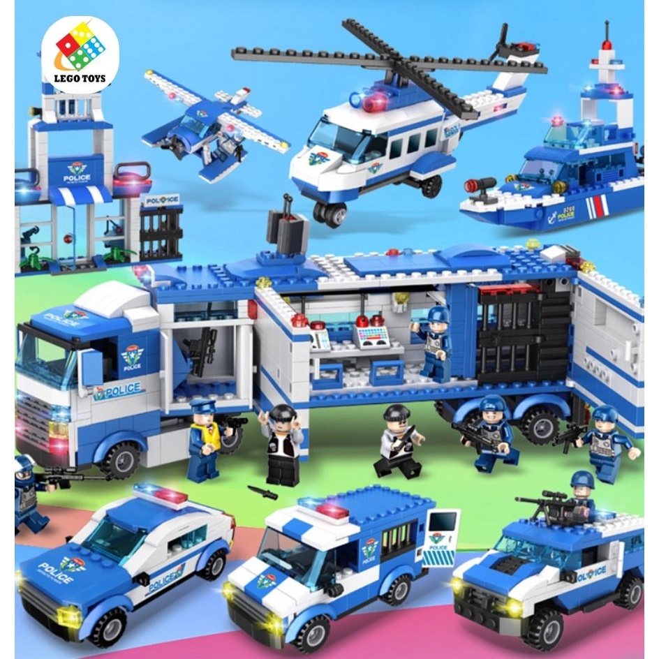 Mua LEGO Xe OTO Cảnh Sát 1115 Mảnh Ghép - Bộ Đồ Chơi Lắp Ghép OTO Cảnh ...