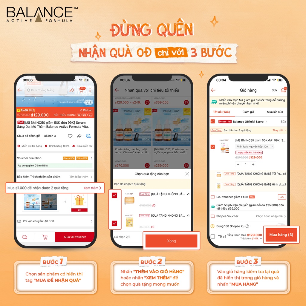 Mua Tinh chất Balance Active Hyaluronic & Ceramides Double Booster 30ml ...