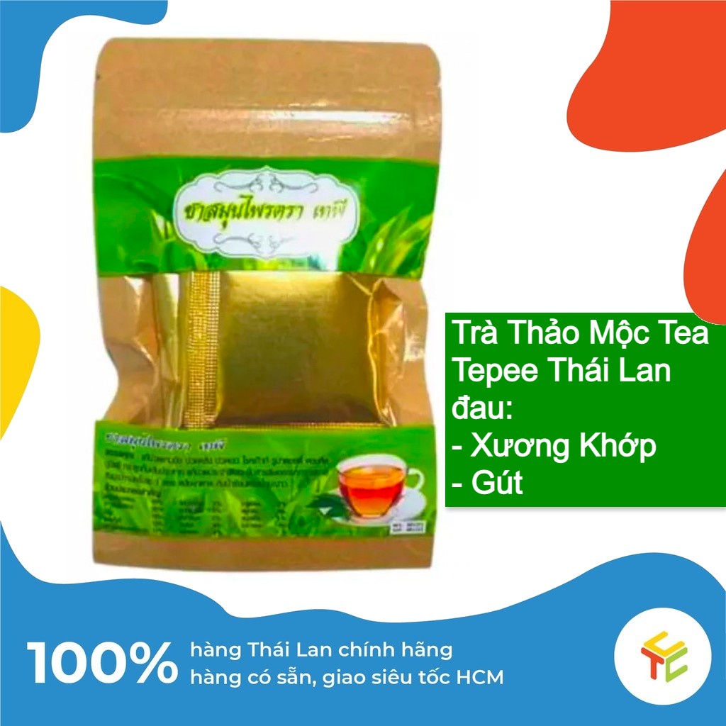 Trà Thảo Mộc Tea Tepee Xương Khớp, Gút, Phong Thấp Thái Lan | Shopee ...