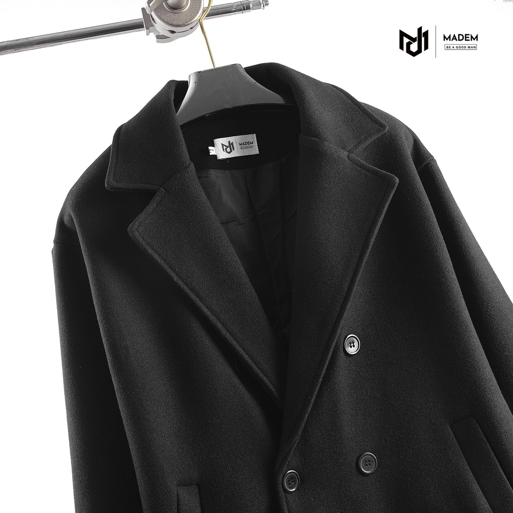 Mua Áo mangto nỉ nam dáng dài Madem - KDMT phong cách hàn quốc cao cấp ...