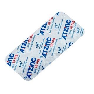 ATiZINC VIÊN UỐNG BỔ SUNG KẼM 10MG (hộp 100 viên) | Shopee Việt Nam