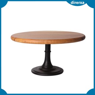 Wood Cake Stand Handcrafted Cake Pedestal, Wood Display Table for ...