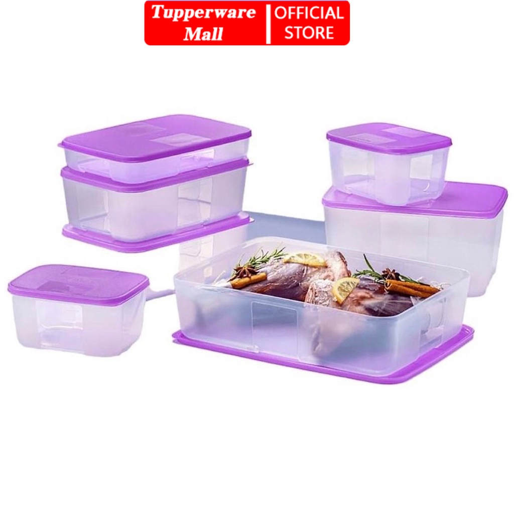 Bộ Hộp Trữ Đông Tupperware Essential Freezermate Fit 7 - MixASale