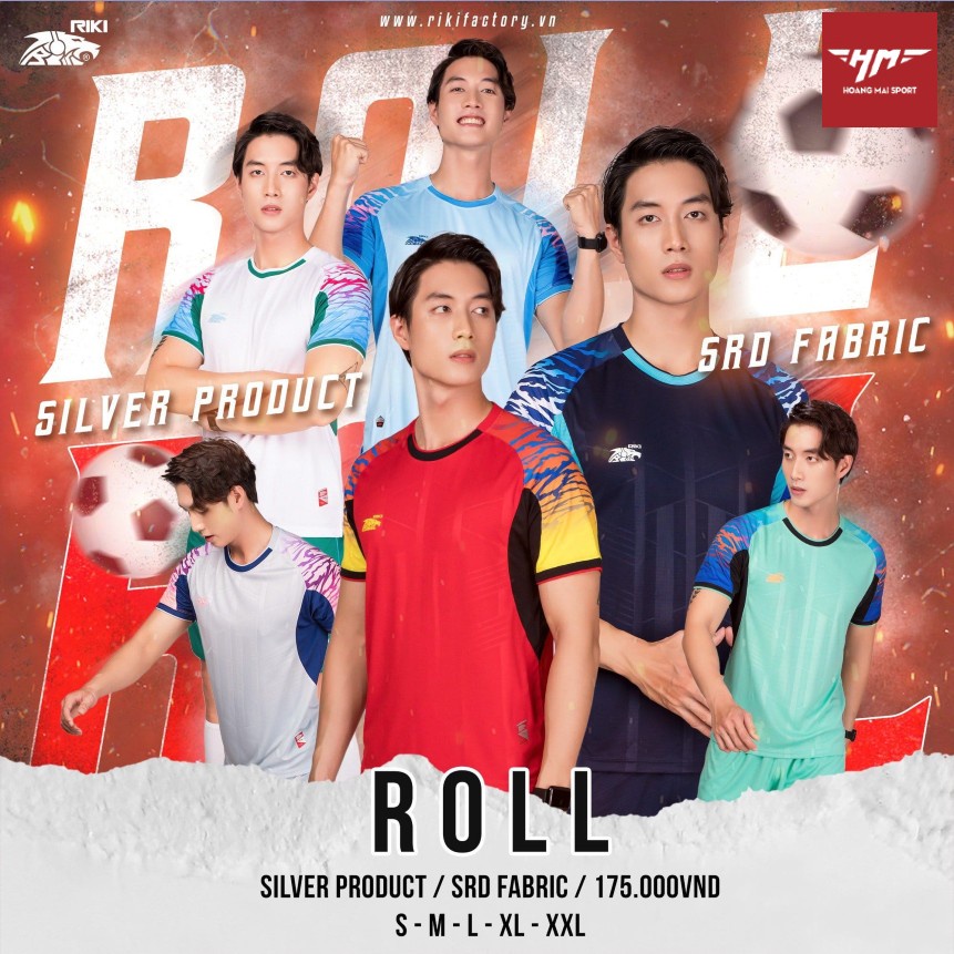 Mua Bộ quần áo bóng đá Riki Roll thuộc dòng sản phẩm Riki Silver với ...