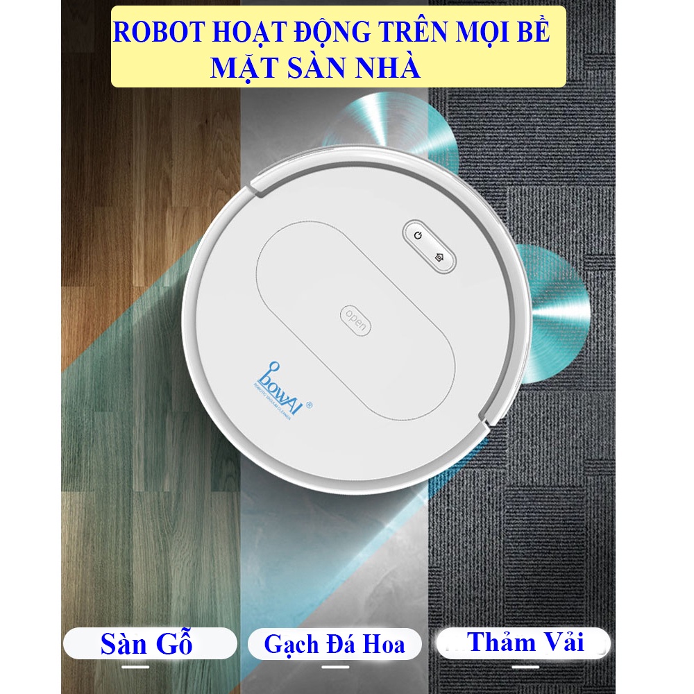 Mua Robot Hút Bụi, Robot Hut Bui - Hút Khỏe, Tự Động Sạc, Có Remote ...