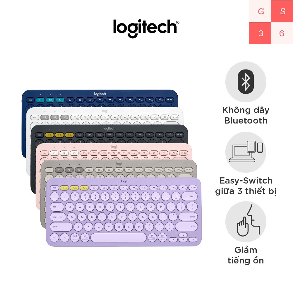 Logitech K380 bàn phím Bluetooth không dây cho iphone,Ipad,Macbook ...