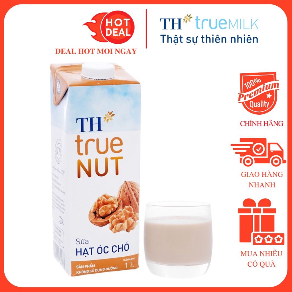 Sữa TH True Milk Hạt Óc Chó 1L Chính Hãng - E3 Audio Miền Nam