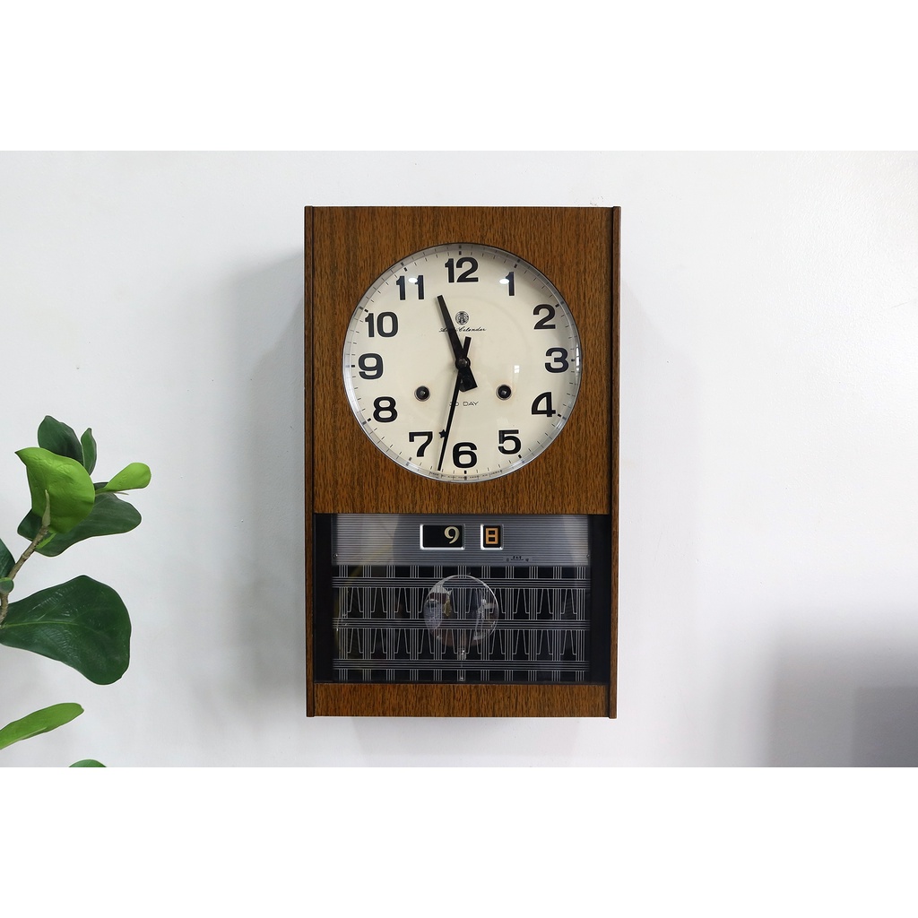 Đồng hồ treo tường quả lắc lên dây cót cổ Nhật Bản hiệu AICHI TOKEI DENKI | Shopee Việt Nam