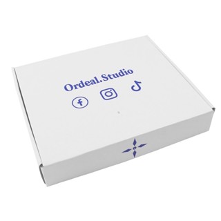Hộp giấy in logo Ordeal.studio | Shopee Việt Nam