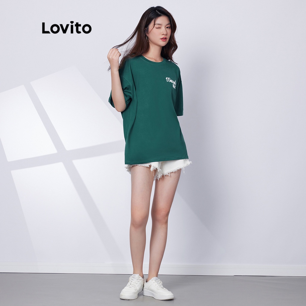 Mua (GI? TR?C TI?P TR?C TI?P B?t ??u l c 10:30)KOL's pick ?o thun Lovito Unisex Th? thao Ch? In ...