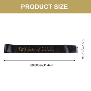 5 Pcs Sashes Cheerleader Sash Graduate Sash Bachelor Sash Graduation ...