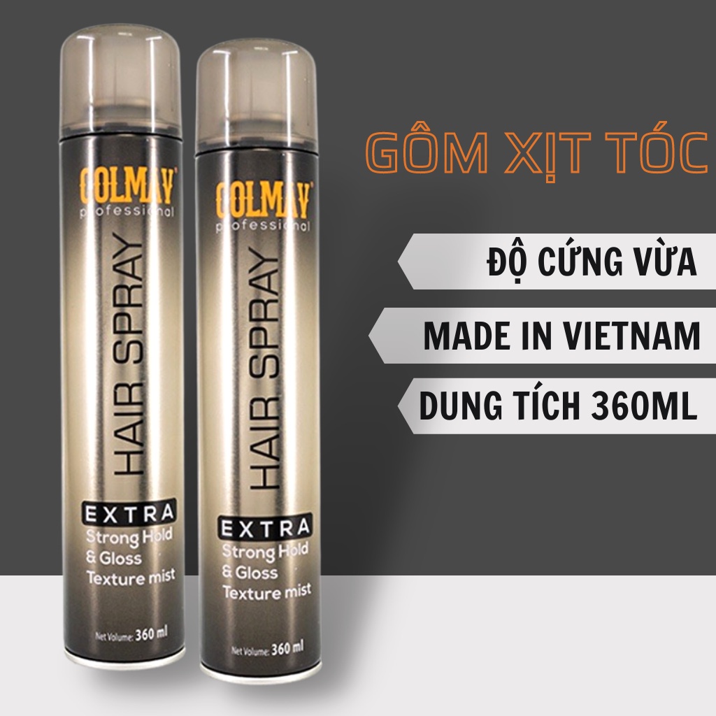 Mua Gôm Xịt Tóc COLMAY Hair Spray, Keo Xịt Tóc Nam Chính Hãng giữ nếp ...