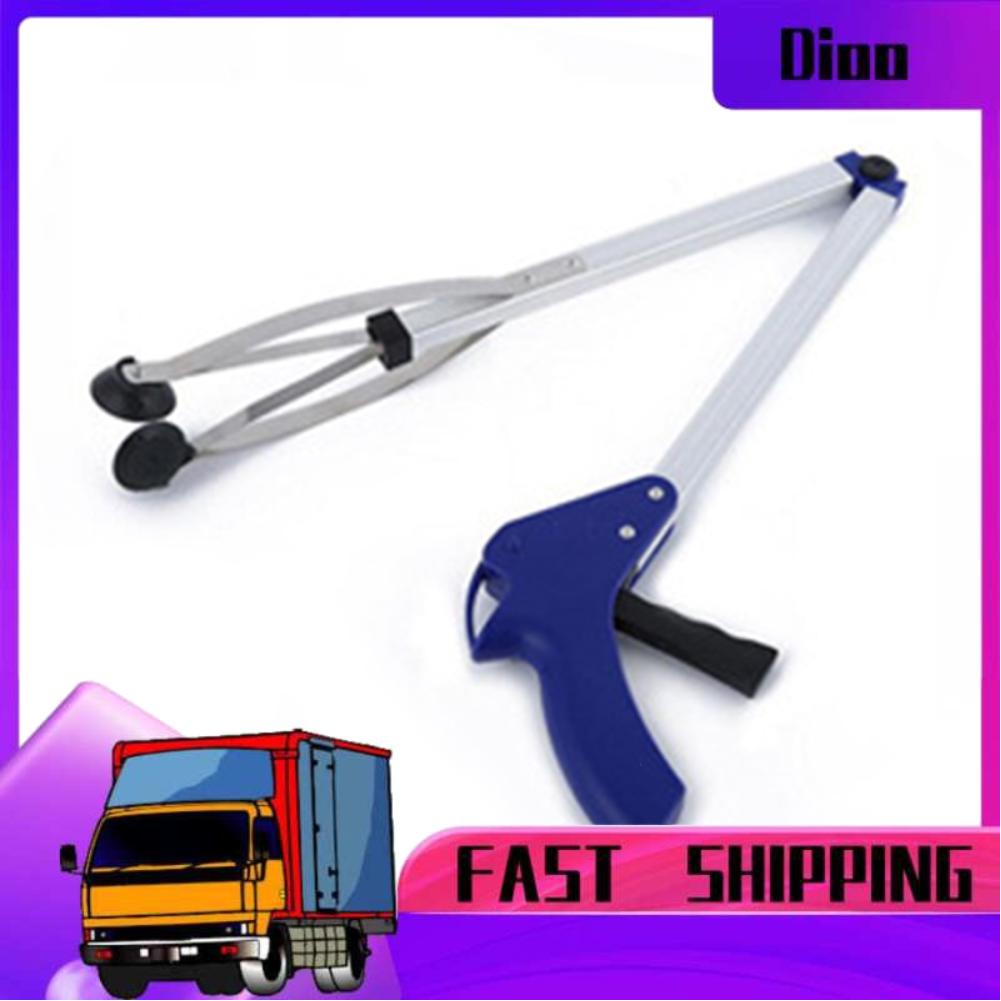 Dioo Foldable Garbage Picker Rubber Suction Cup Aluminum Rod Trash ...