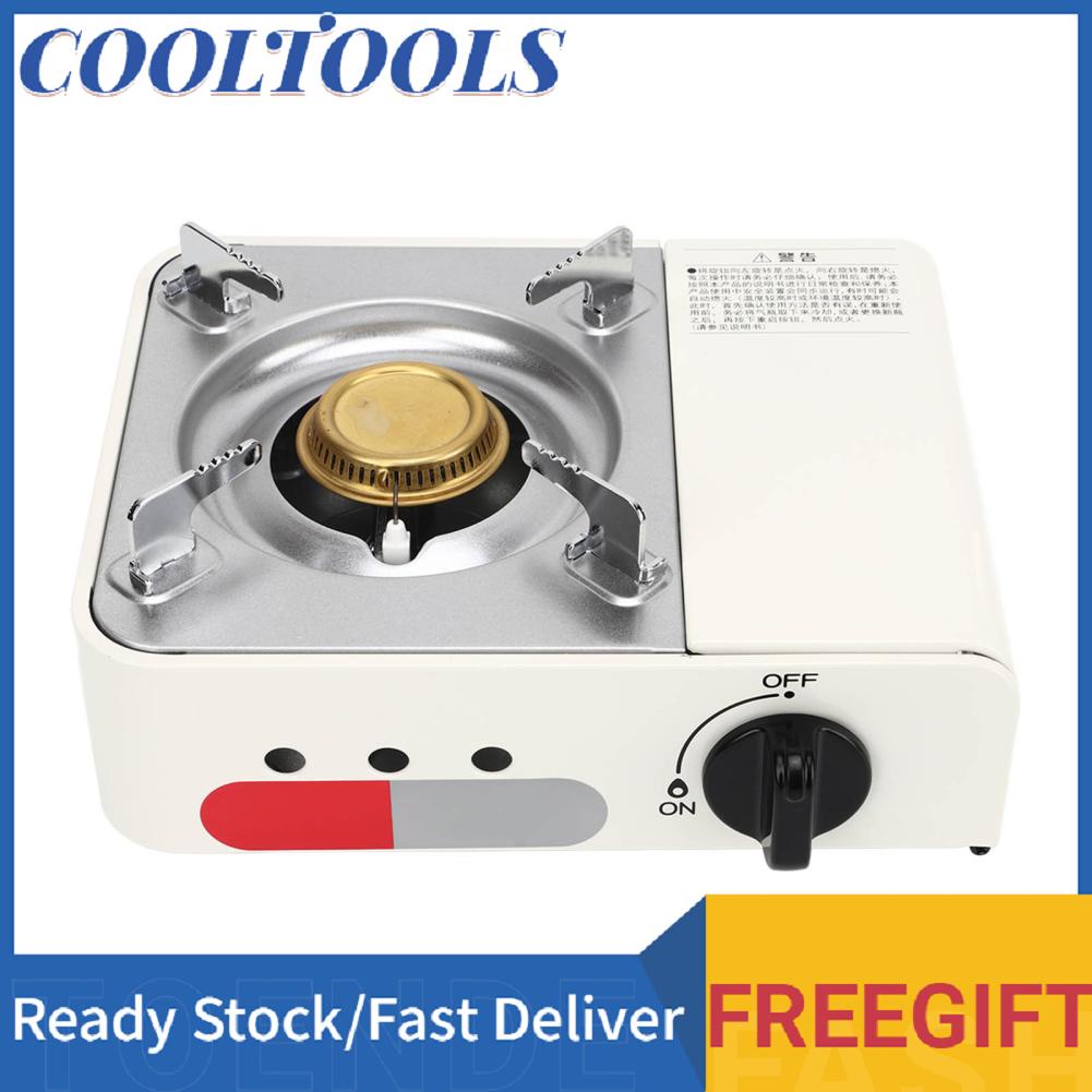 Cooltools Mini Gas Stove Butane Portable Camping Fuel 2.1KW Aluminum ...