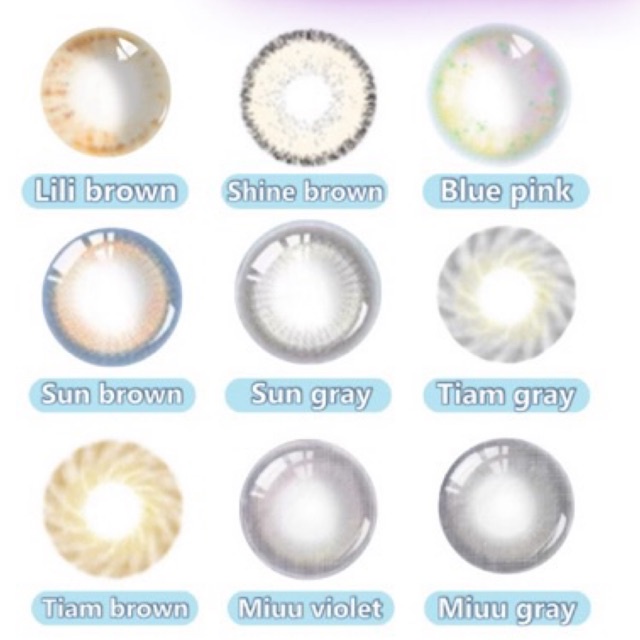 (Black Friday Sale) Lens Mắt Nhiều Màu Đồng Giá 99k | Shopee Việt Nam