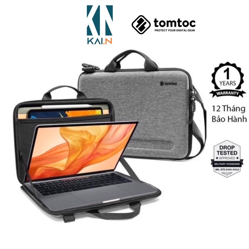 Túi đeo chéo TOMTOC (USA) EVA dành cho MacbookLaptop 13141516 Chống Sốc ...