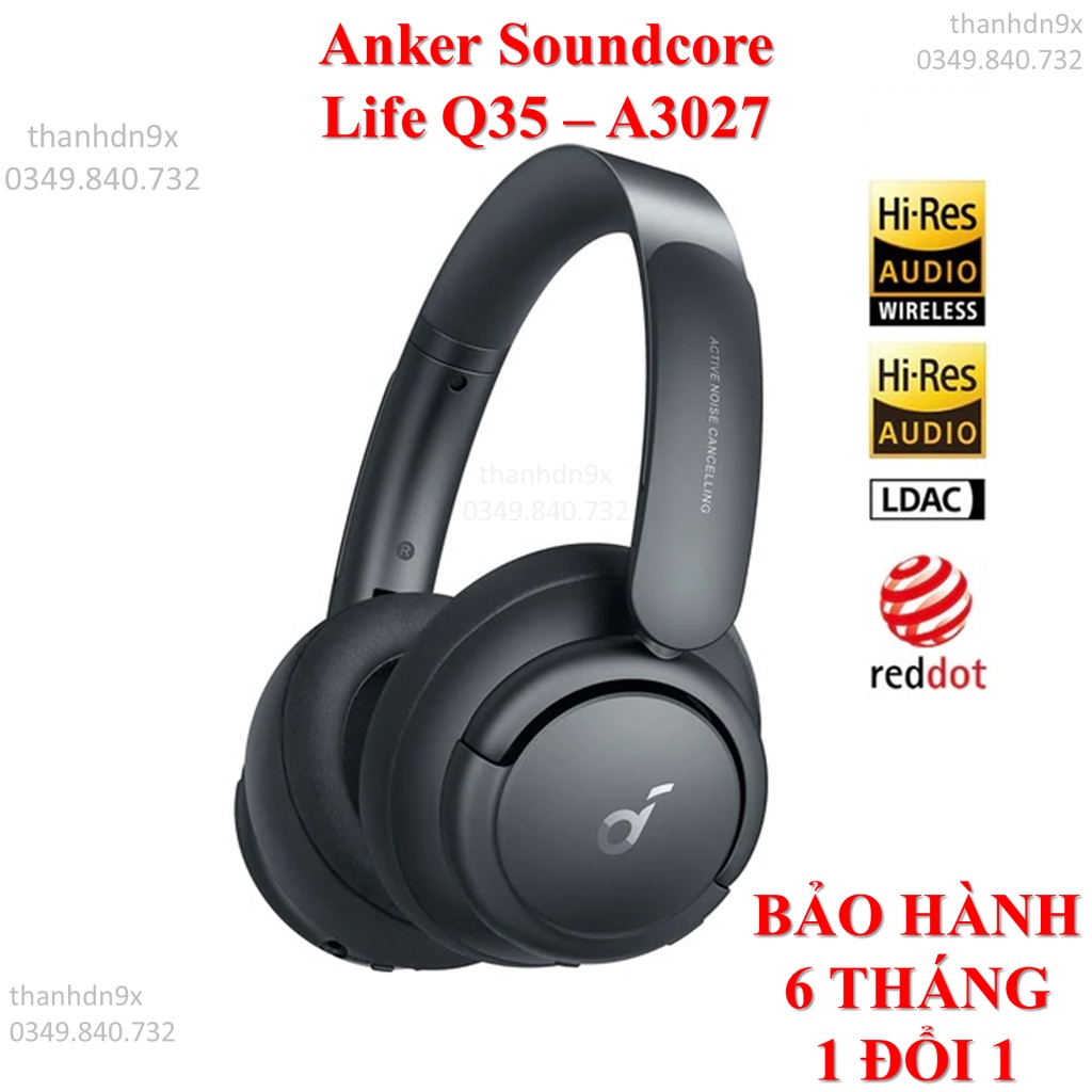 Tai nghe bluetooth Anker Soundcore Life Q35 (Life Tune Pro) A3027 ...