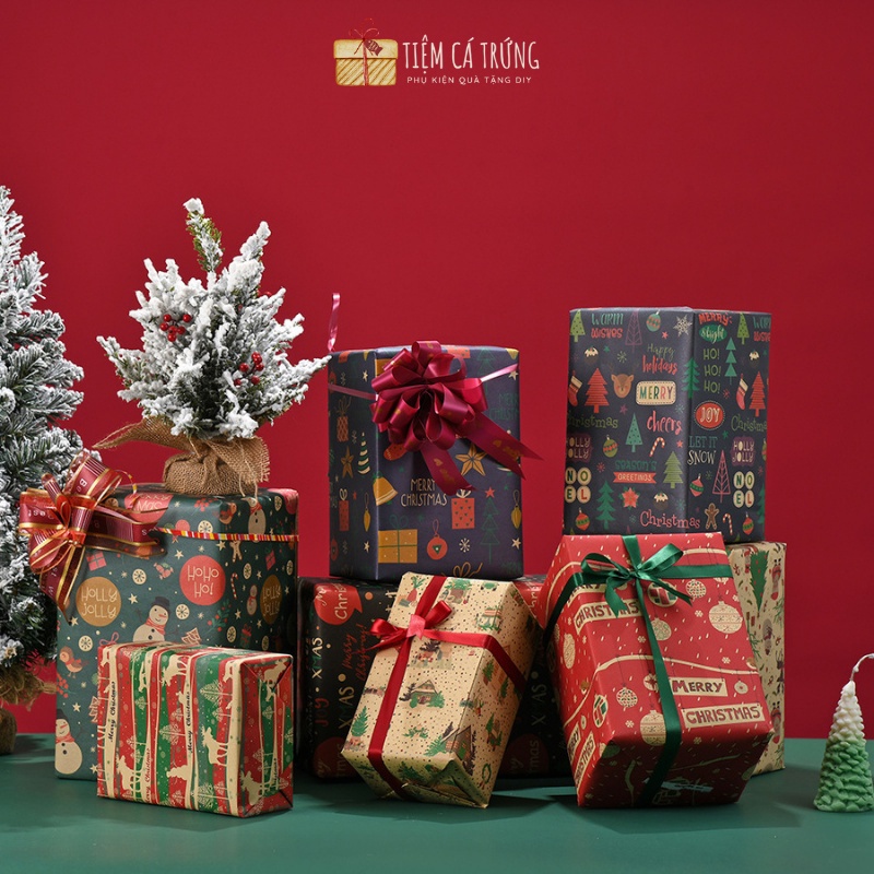 [GG05] Giấy Gói Quà Bọc Quà Sinh Nhật Noel 14/2 - 8/3 - 20/10 Khổ ...