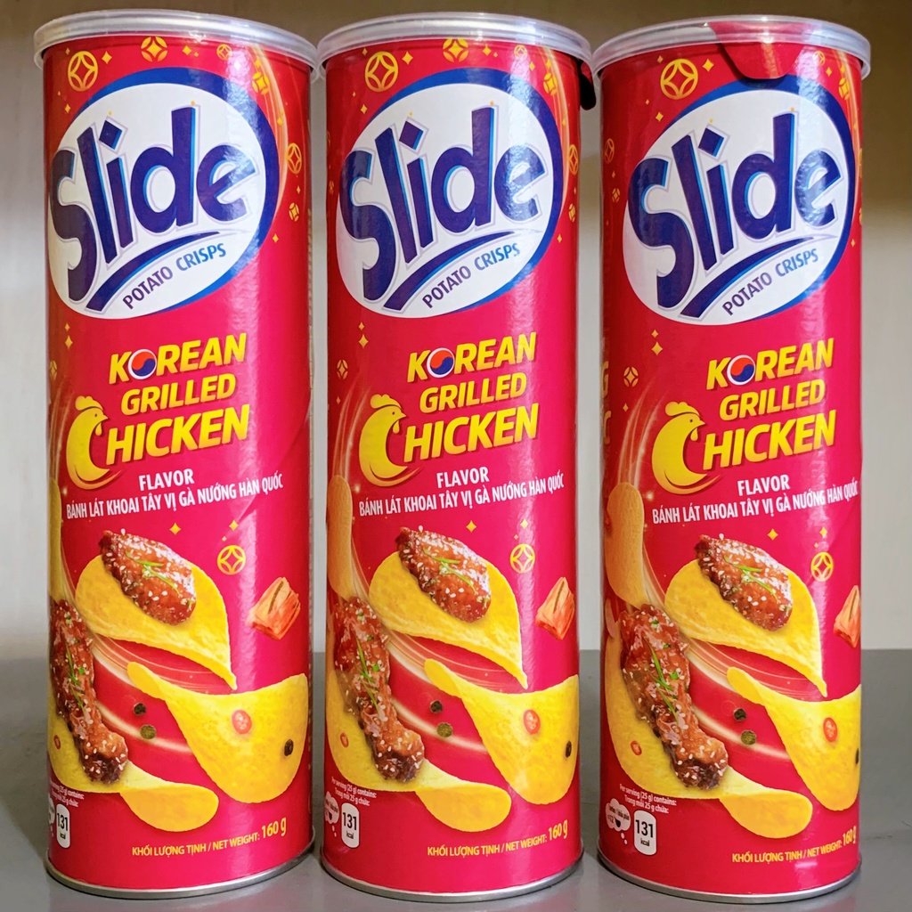 Mua Snack Bánh Lát Khoai Tây Slide Vị Truyền Thống/ Thịt Nướng/ Gà ...