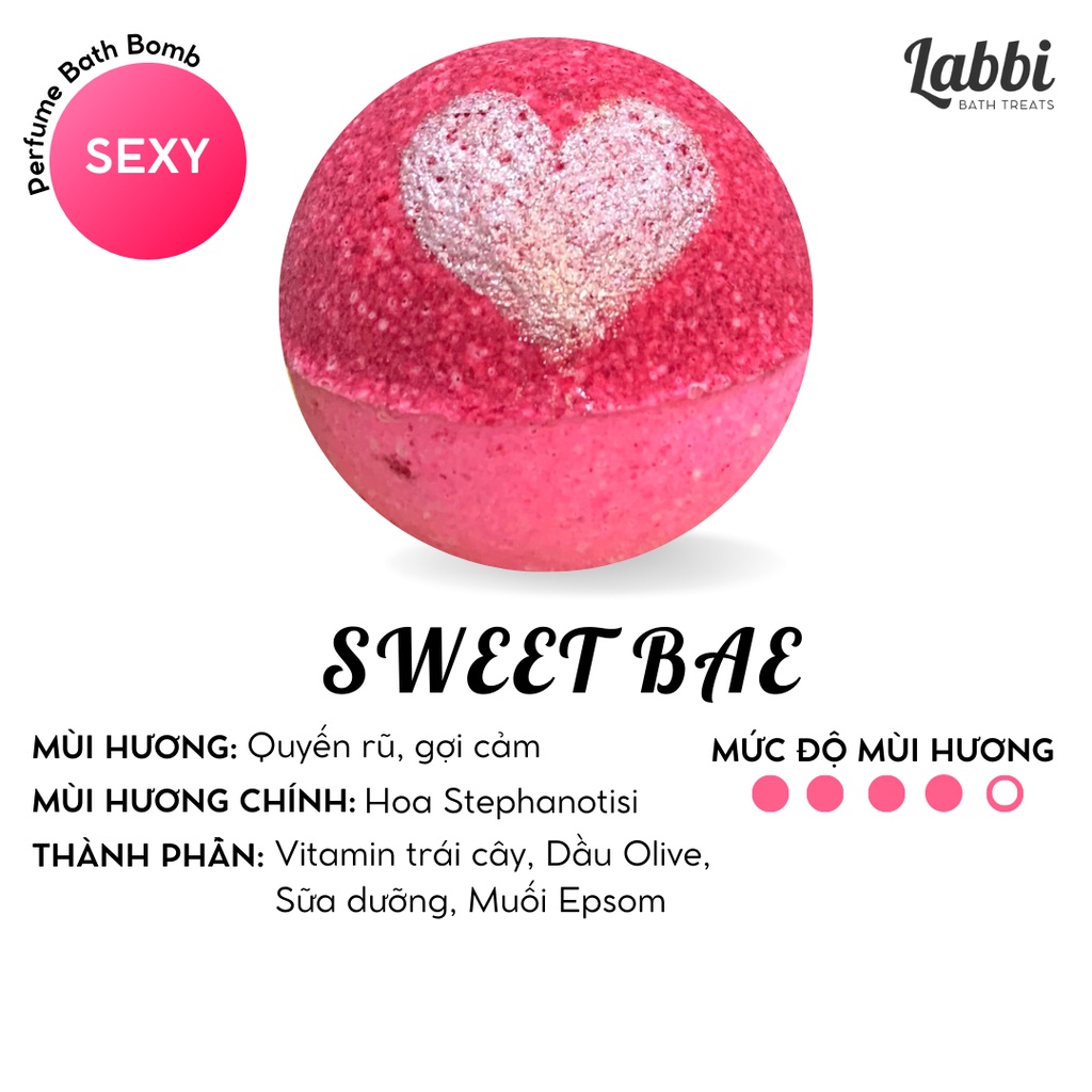 SWEET BAE [Labbi] Bath bomb / Viên sủi bồn tắm / Bom tắm | Shopee Việt Nam