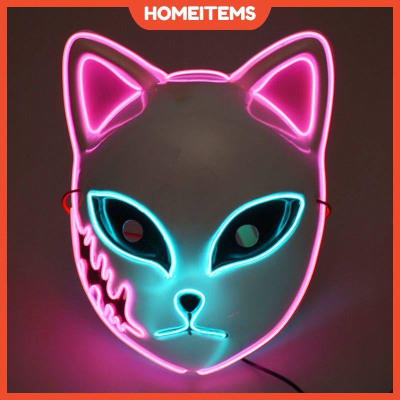 Mua Sun Man Ghost Extinction Blade glowing Mask LED Jing Rabbit ...