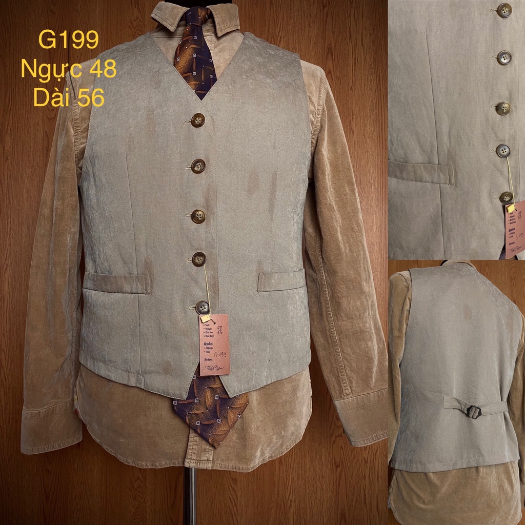 Mua ( mẫu) Gile vest nam/nữ cổ điển / ghile / waistcoat / gilê vest ...