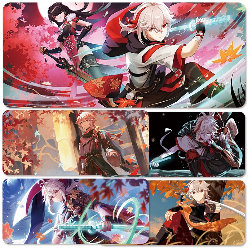 Kaedehara Kazuha mouse pad Genshin Impact laptop Beidou keyboard pad ...