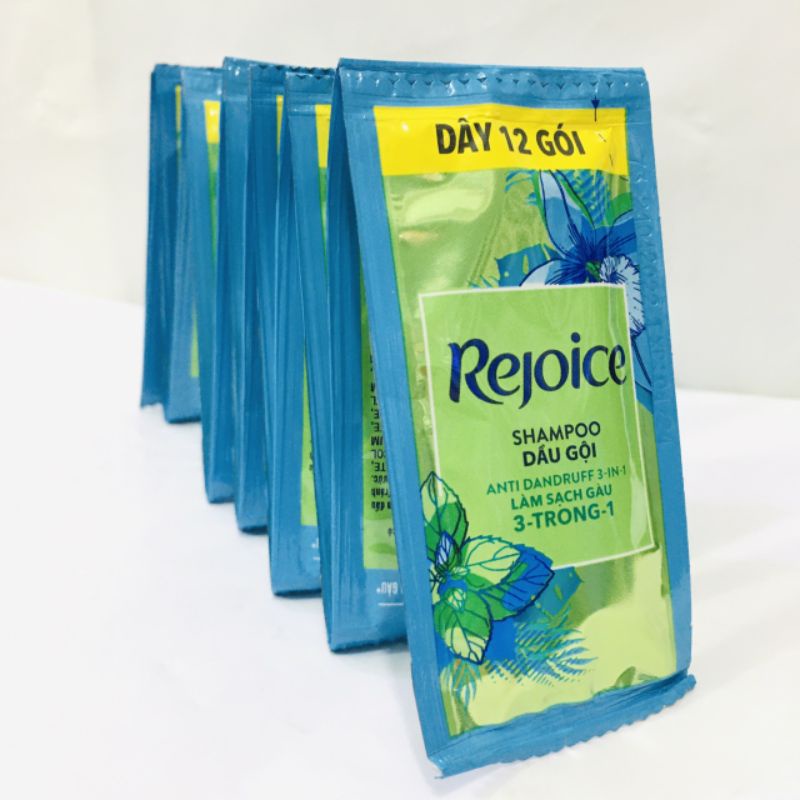 Dây gội Rejoice 3in1 Sạch gàu 12 gói x 5.8ml | Shopee Việt Nam