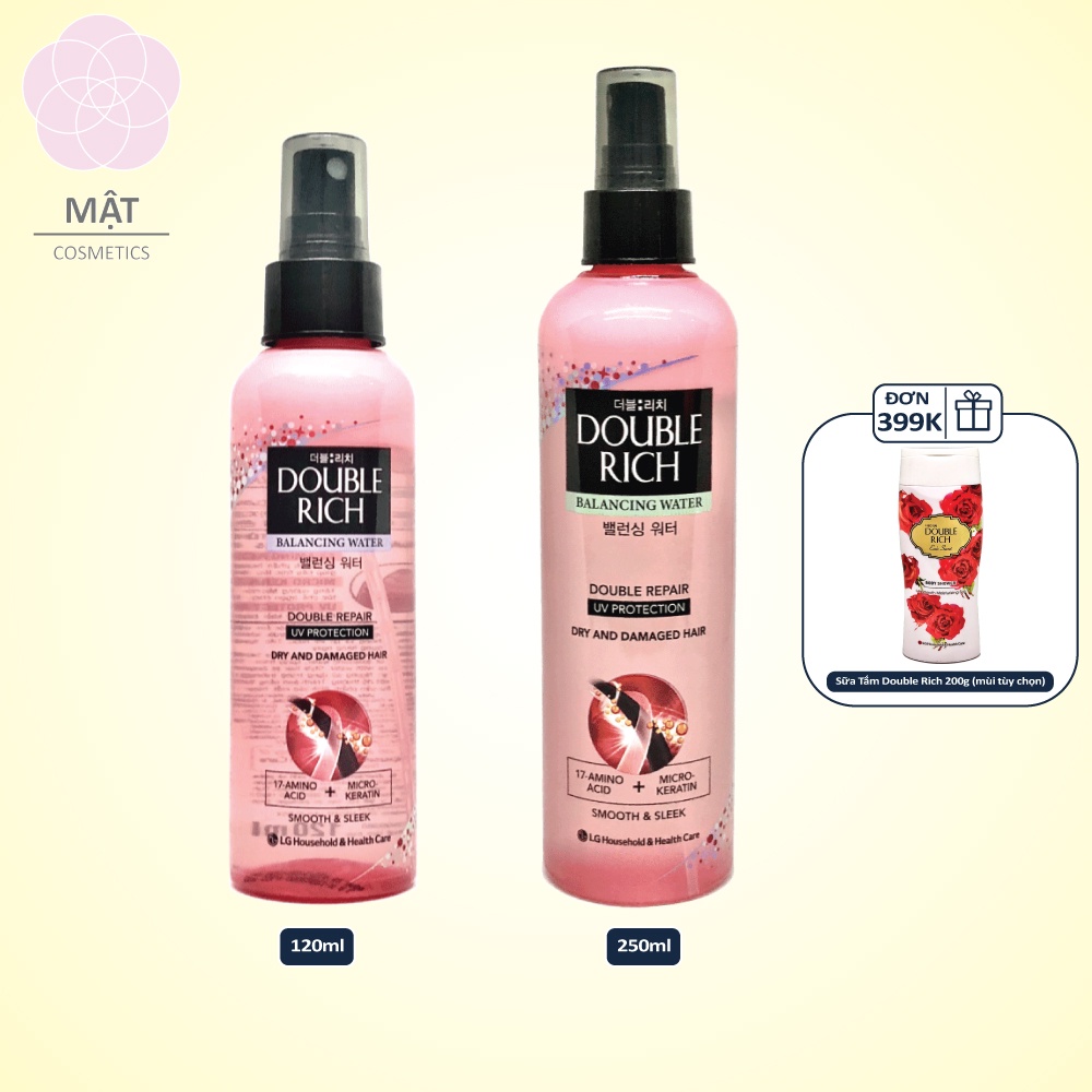 Nước dưỡng tóc Double Rich chăm sóc tóc khô sơ hư tổn 120ml - 250ml ...