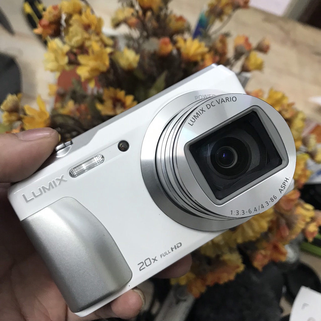 Máy Ảnh Panasonic Lumix TZ55 Màn Hình Lật Có Wifi