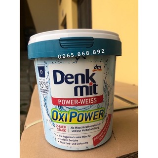 Bột tẩy vết bẩn dành cho quần áo trắng Denkmit Oxi Power Multi Flecken ...