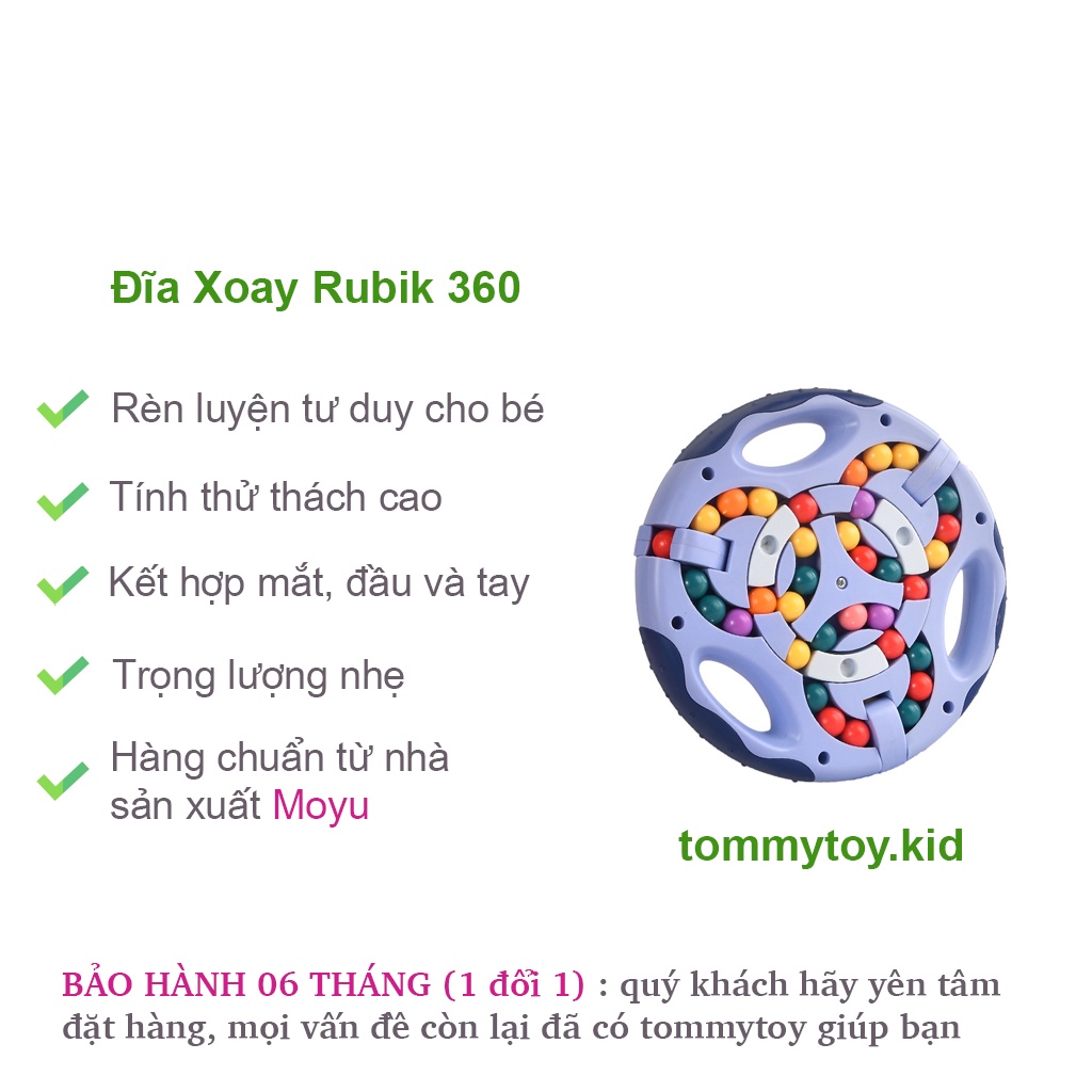 Mua Đĩa Xoay Rubik Biến Thể Hạt Đậu Bi Với Hình Tròn Xoay Mượt 360 Độ ...