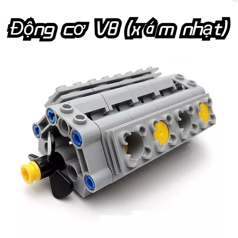 Mua MOC Lắp Ráp Khối Xây Hình, Tương Thích với Động Cơ Lego V8, Mô Hình ...
