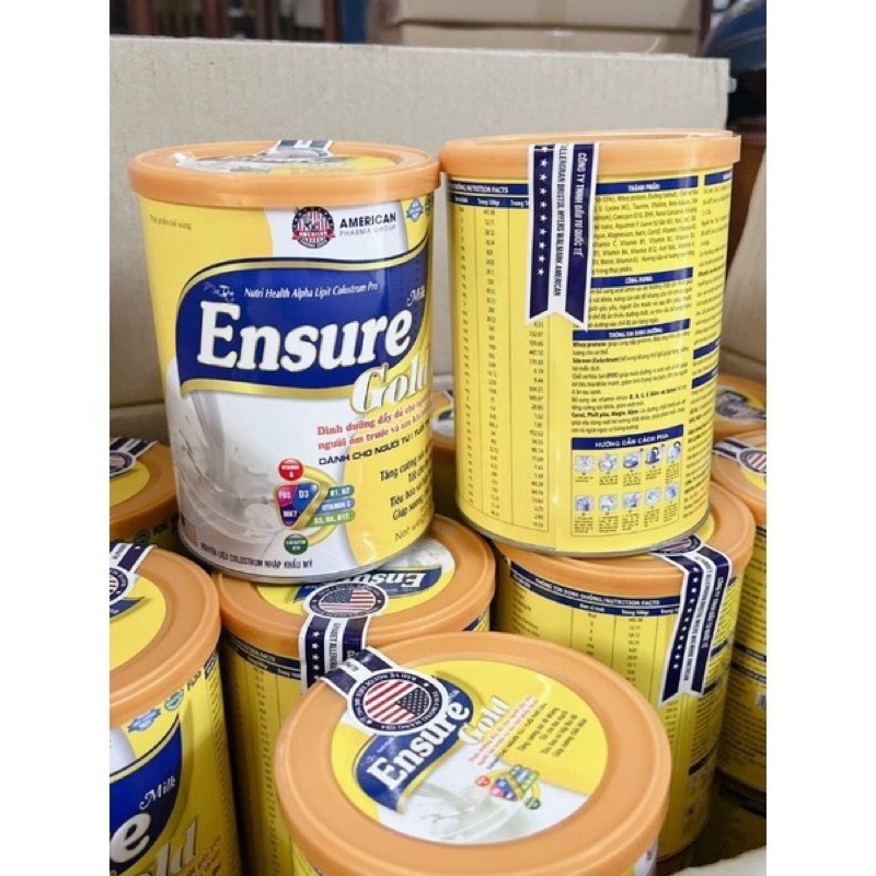Mua Sữa bột Ensure Milk Gold (Hộp 900g) Hỗ trợ tiêu hóa và tăng cường ...