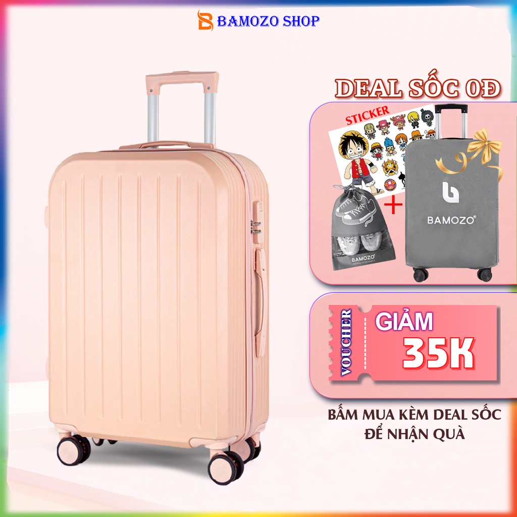 Vali Bamozo 8812 Vali Du Lịch Size 20/24 Inch Nhựa Cao Cấp Giá Rẻ Bền ...