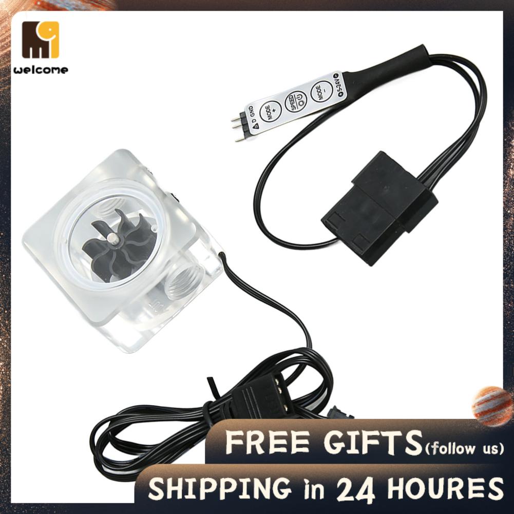 Welcomehome PC Water Flow Meter Indicator 8 Impeller 3 Ways Manual ...