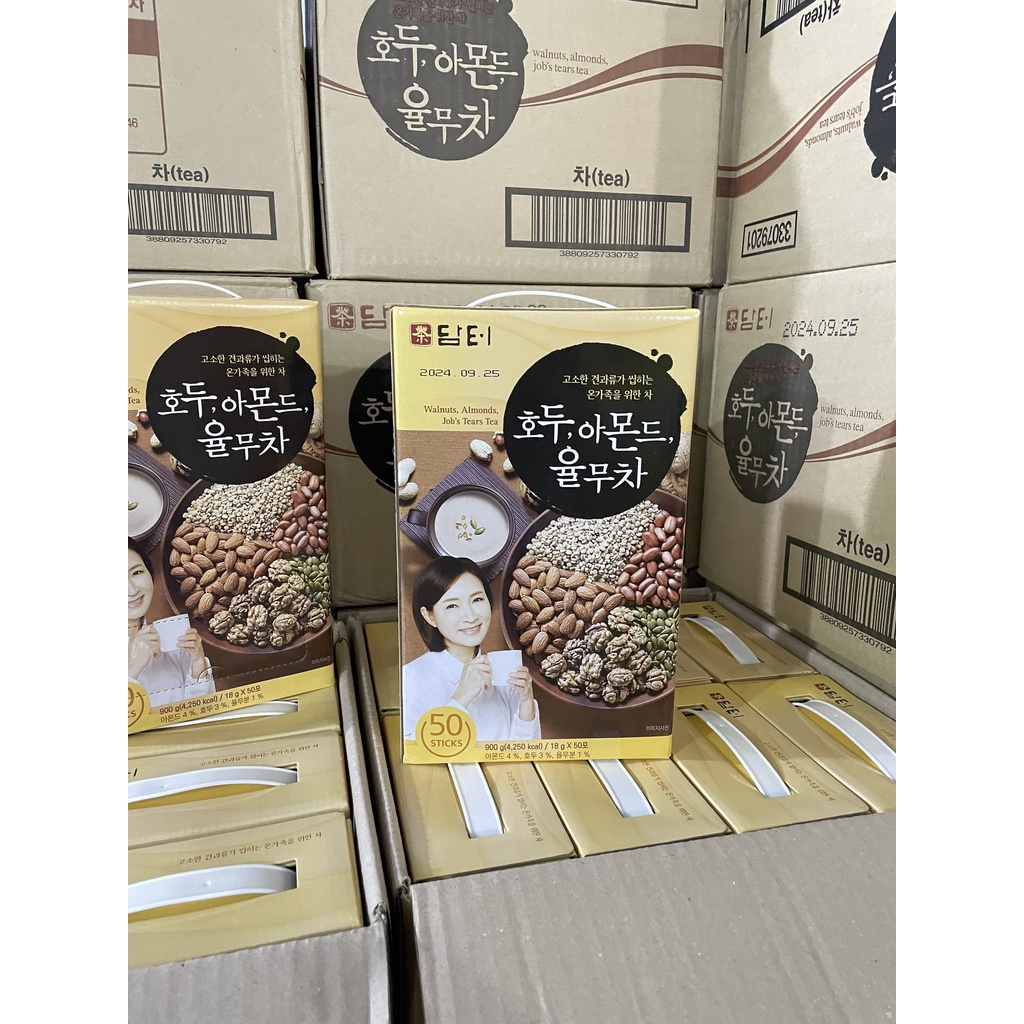 Mua Bột Ngũ Cốc Dinh Dưỡng Walnuts Almonds Job's Tears Tea 18gr x 50 ...