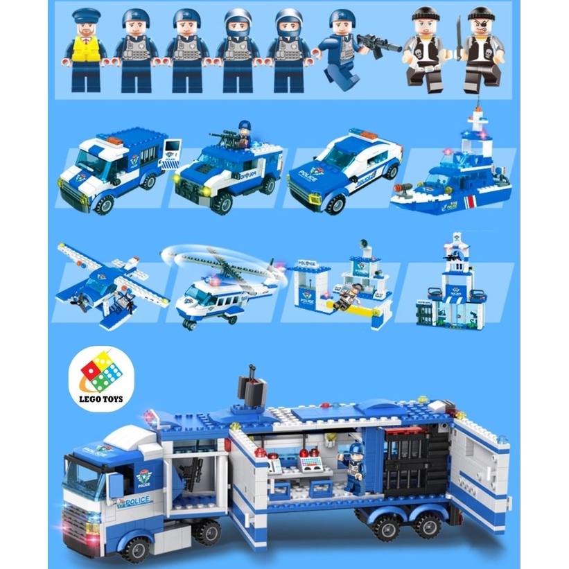 Mua LEGO Xe OTO Cảnh Sát 1115 Mảnh Ghép - Bộ Đồ Chơi Lắp Ghép OTO Cảnh ...