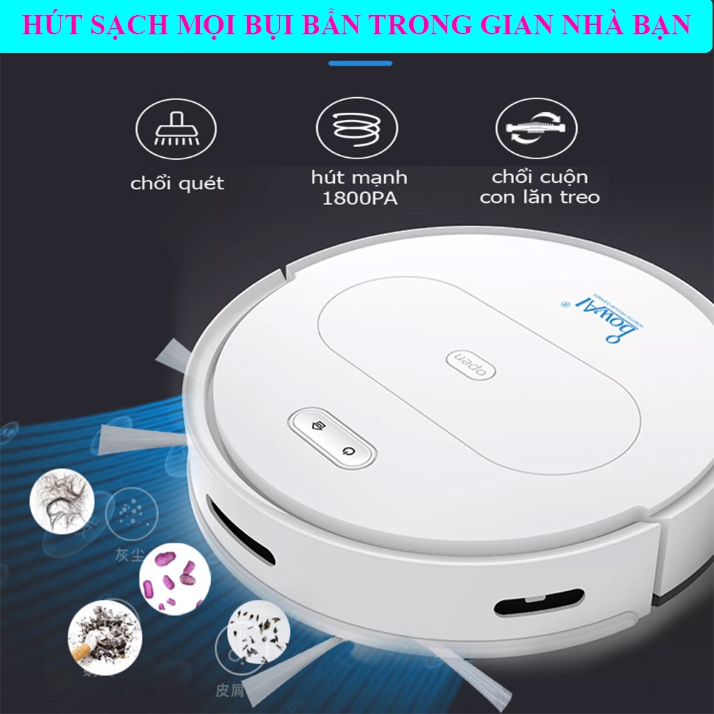 Mua Robot Hút Bụi, Robot Hut Bui - Hút Khỏe, Tự Động Sạc, Có Remote ...