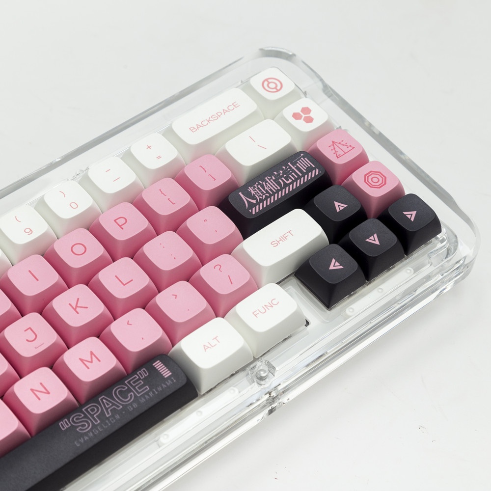 EVANGELION-08 Keycaps XDA Profile EVA 08 PBT Dye Sub Bàn Phím Cơ Keycap