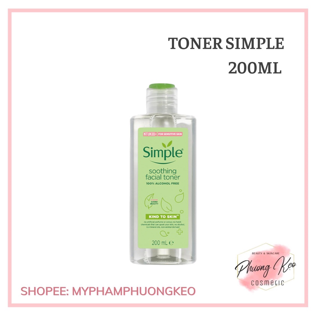 Toner Simple 200 ml | Shopee Việt Nam